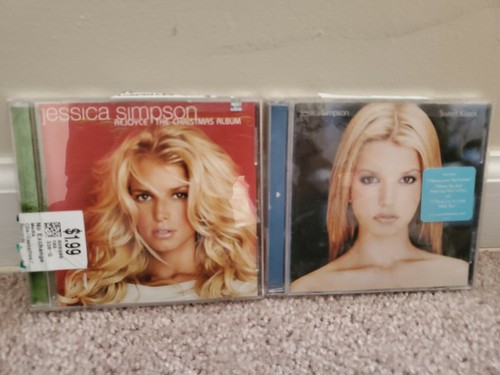 Lot of 2 Jessica Simpson CDs: Rejoyce the Christmas Album, Sweet Kisses ...