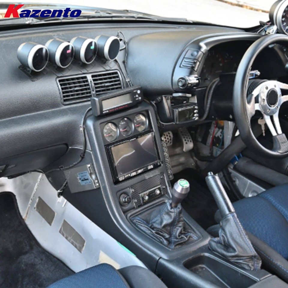 For Skyline R32 GTR Inner Door Card+Center console+Dash Panel+Gear ...