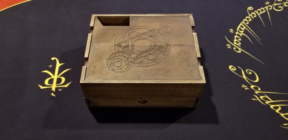 Modular magnetic dice tower vault role playing game table top dungeons ...