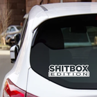 2PC SHITBOX Edition Decal Car Truck Badge Fender Window Stickers | eBay