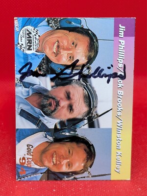 AUTOGRAPH on card: Jim Phillips 1994 Pro Set Power #MRN72 | eBay