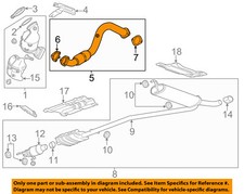 GM OEM Exhaust System-front Pipe 15744828 for sale online | eBay