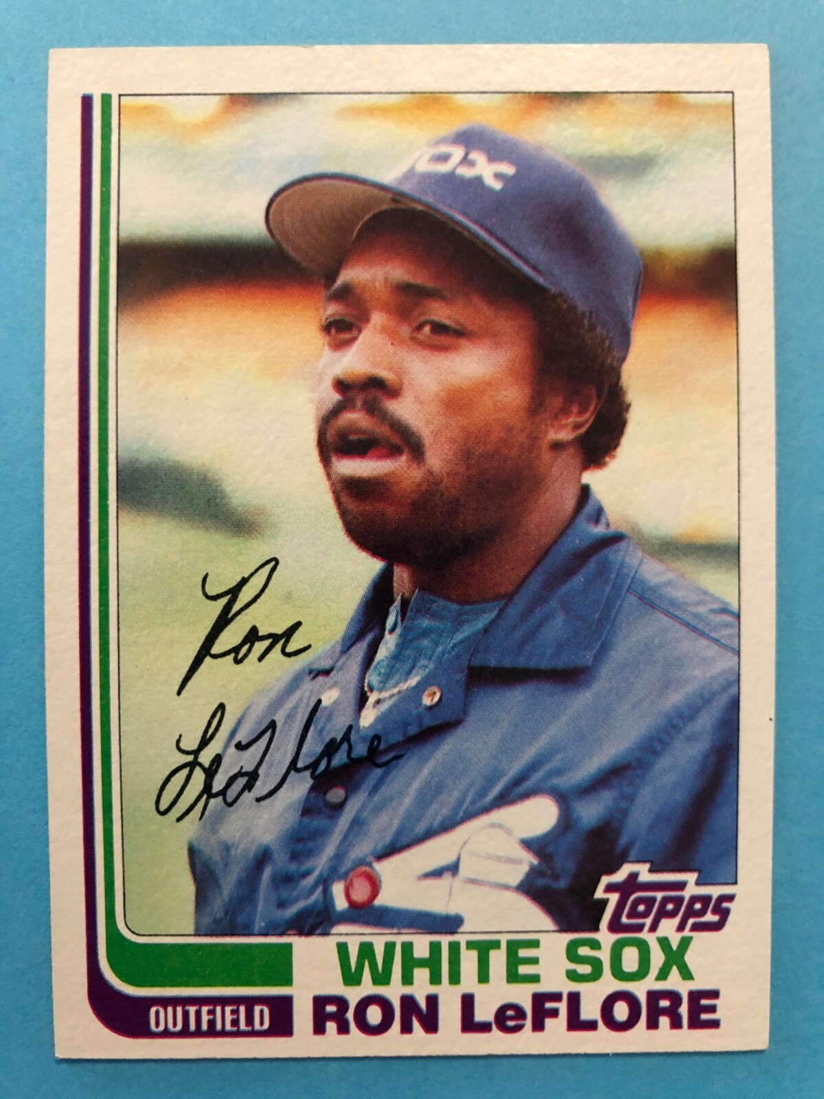 1982 Topps Baseball Card #140 Ron LeFlore Chicago White Sox | eBay