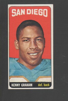 1965 Topps Football Card #159 Kenny Graham-San Diego Chargers Near Mint ...