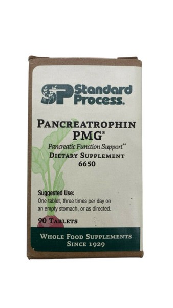 Standard Process Pancreatrophin PMG Tablet - 90 Count for sale online ...