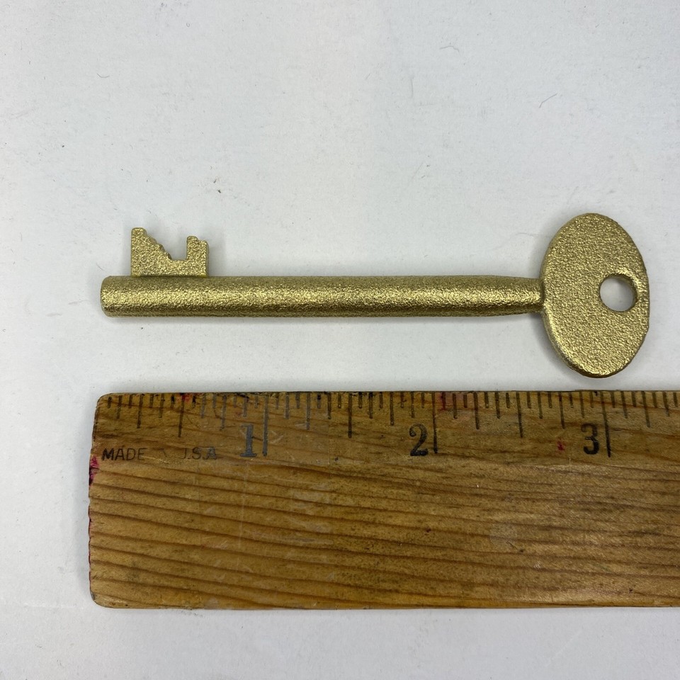 Gamewell Police Fire Alarm Call Box Brass Skeleton Key | eBay