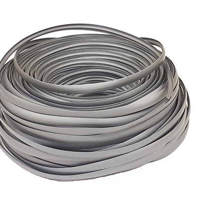 SINGLE LIP T TRIM MID GREY EDGING FOR 15MM FURNITURE BOARD CARAVAN ...