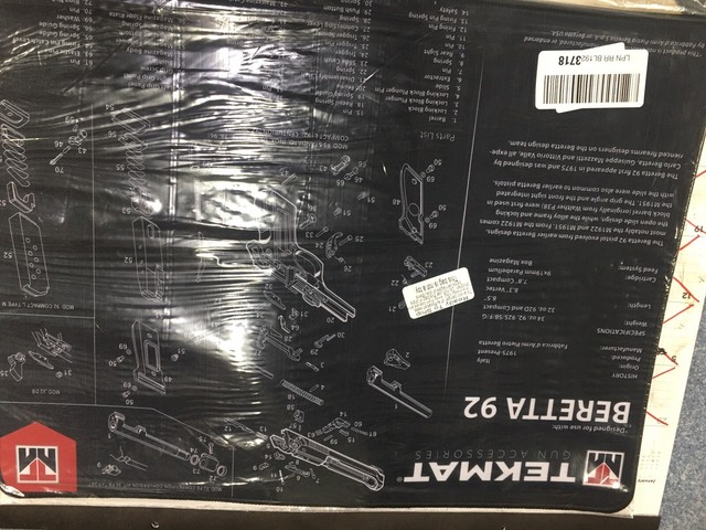 Beretta 92 - M9 Gun Cleaning Mat by TekMat for sale online | eBay