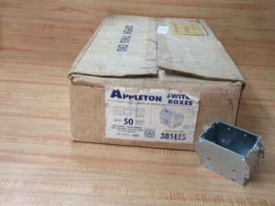 Appleton 385LES Switch Box (Pack of 50) | eBay