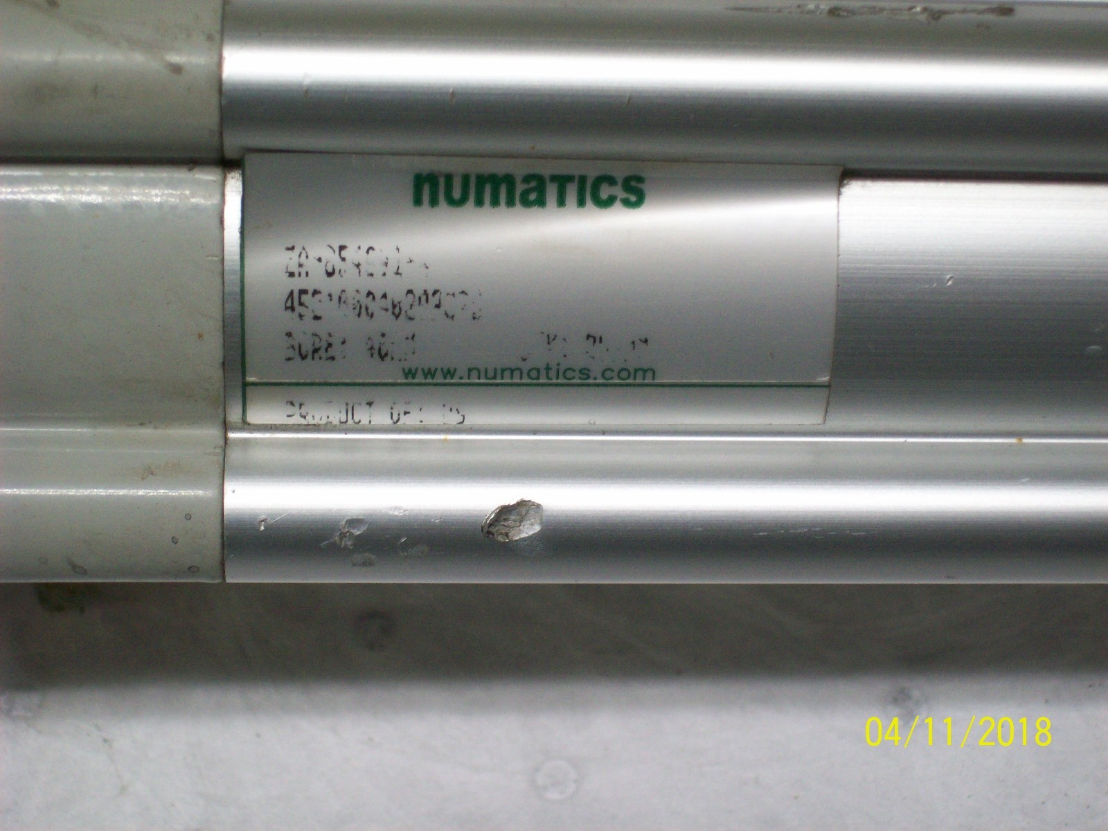 NUMATICS NU LOCK LOCKING UNIT BMI/040 w PNEUMATIC CYLINDER EA-854891 ...