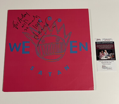 DEAN WEEN SIGNED GOD WEEN SATAN VINYL RECORD JSA COA | eBay