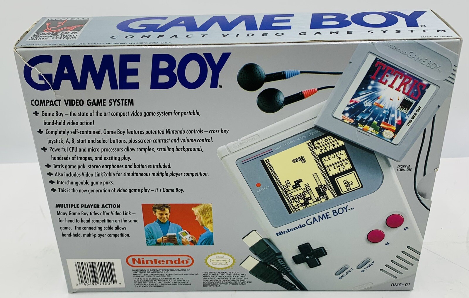 Nintendo Game Boy Handheld System -CIB Tested And Works 708056580582| eBay