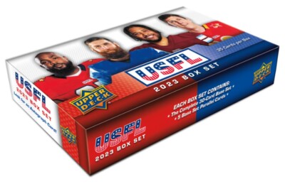 Upper Deck 2023 USFL Football Trading Card Box Set | eBay.de