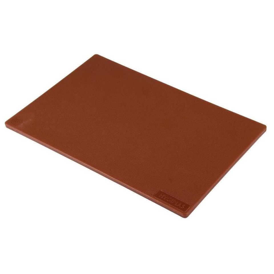 Commercial Brown Chopping Board Colour Coded Vegetables 450x300x10mm ...