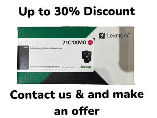 Lexmark CS735 Return Program Toner Cartridge - Extra High Yield ...