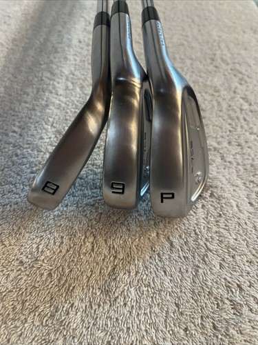 New Taylormade P-7CB Irons, 8,9,pw, +1/2”Steel Rifle 6.0 Stiff RH Brand ...