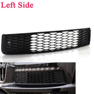 FOR AUDI Q7 4L S-LINE 10-15 PASSENGER SIDE UPPER FRONT BUMPER GRILL ...