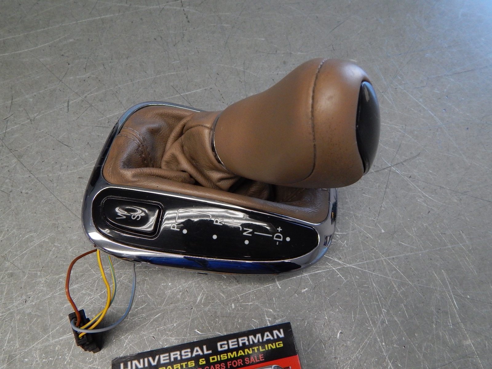 W203 C230 C240 C320 C32 Shift Knob Boot & Gear Indicator Chrome Bezel ...