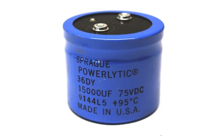 Capacitors - Sprague Powerlytic Capacitors