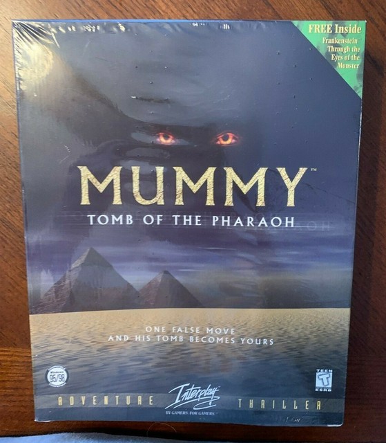 Mummy Tomb of The Pharaoh Windows 95/98 Interplay Frankenstein for sale ...