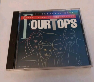 Four Tops - 19 Greatest Hits - Compact Command Performances Audio CD ...