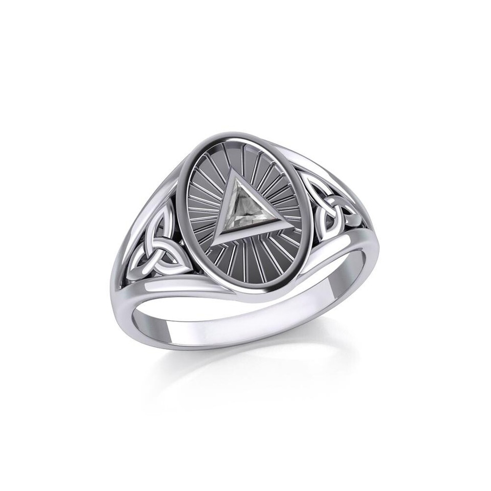 AA Recovery 925 Sterling Silver Ring Sobriety Fine Alcoholics Anonymous ...
