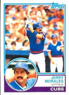 #729 Jerry Morales - Chicago Cubs - 1983 Topps Baseball | eBay