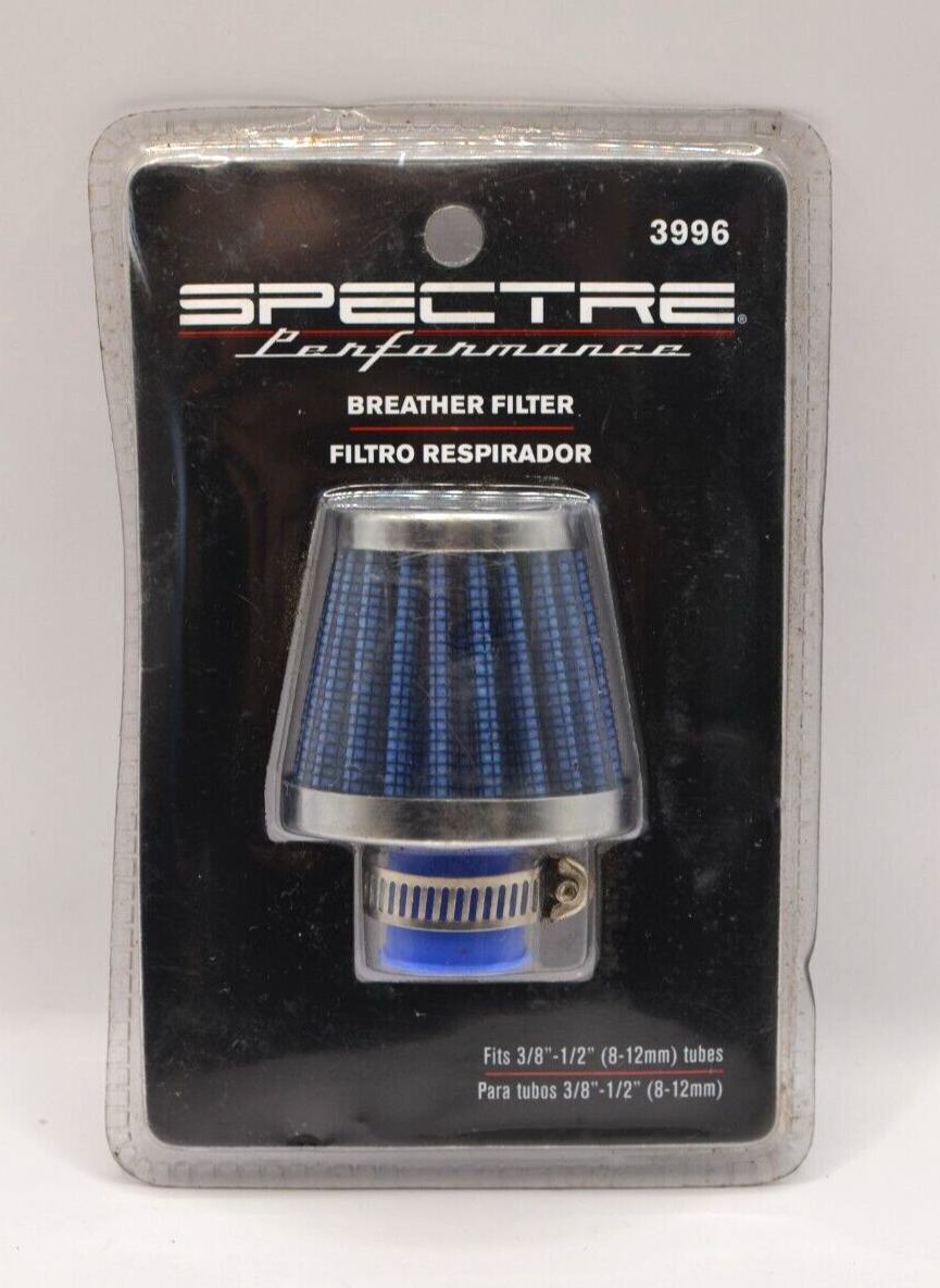 Spectre Performance 3996 Blue 9mm Breather Filter for sale online | eBay