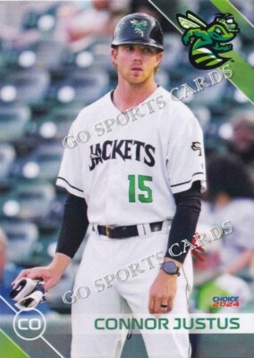 2024 Augusta GreenJackets Connor Justus Card Braves CO | eBay