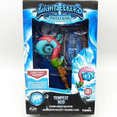 Lightseekers Tempest Rod Storm Order Weapon & Augmented Trading Card | eBay