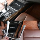 For 2008-13 BMW X5 E70 ABS Chrome Interior Water Cup Holder Cover ...