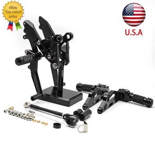 For Honda Grom MSX125 2012 2013 2014 2015 CNC Rearset Footpeg Rear Set ...