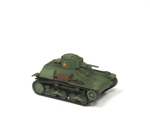 1/72 Chinese Type 97 Light Tank Armored Vehicle Model | eBay