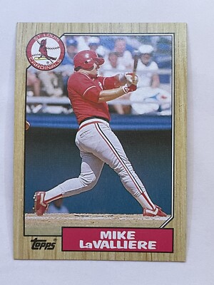 1987 Topps TIFFANY #162 Mike LaValliere RC | eBay