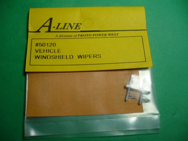 A-line 50120 HO Scale Vehicle Windshield Wipers NOS Unpainted for sale ...