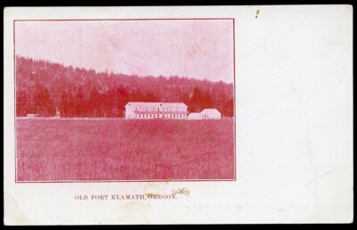 OLD FORT KLAMATH OREGON - c1906 UNDIVIDED BACK Postcard | eBay