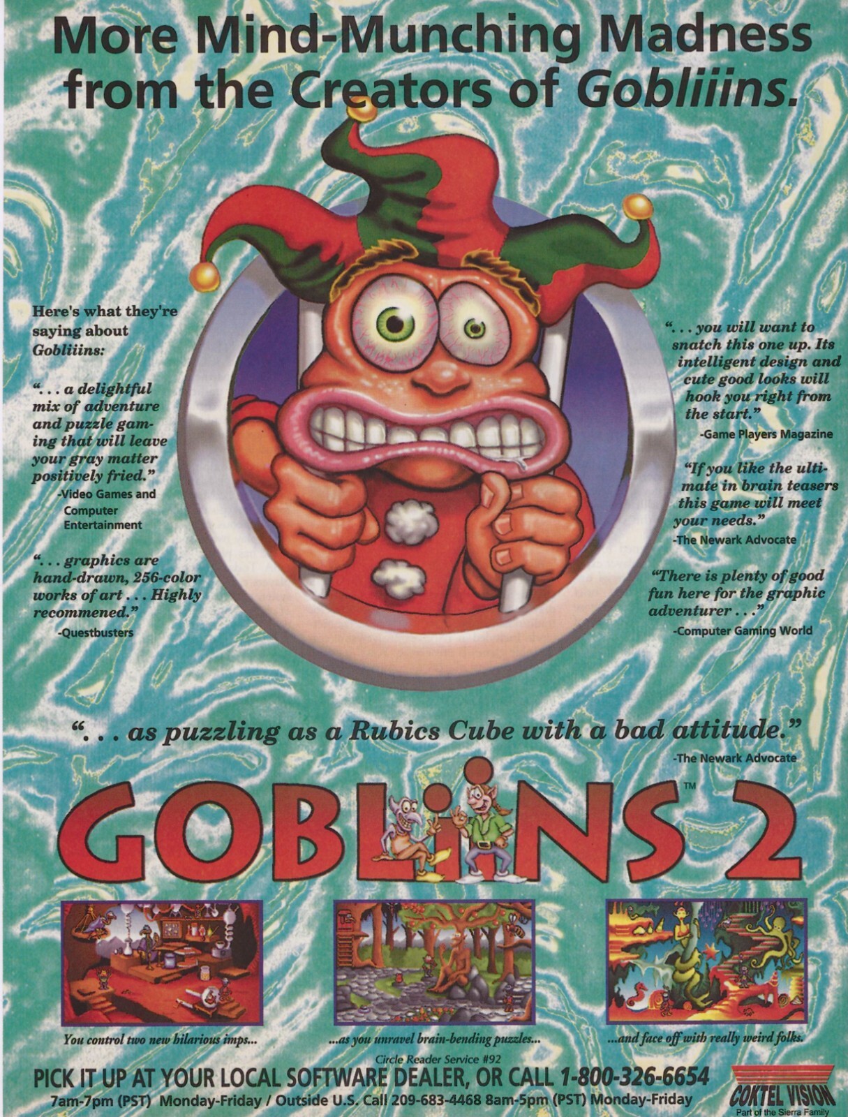 Goblins 2 Print Ad/Poster Art PC Big Box | eBay