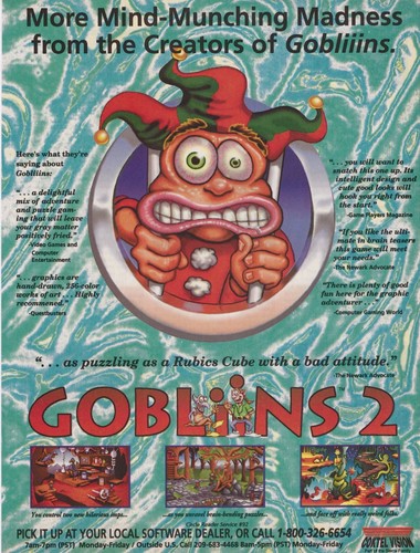 Goblins 2 Print Ad/Poster Art PC Big Box | eBay