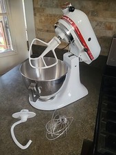 White KitchenAid KSM90 300W Ultra Power Stand Mixer for sale online | eBay