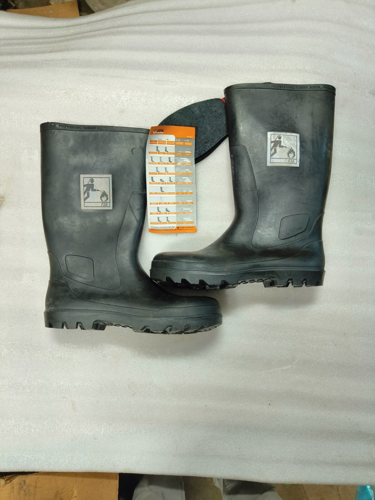 etche SECURITY FIREMAN SA/BF Boots (free fast shipping) | eBay