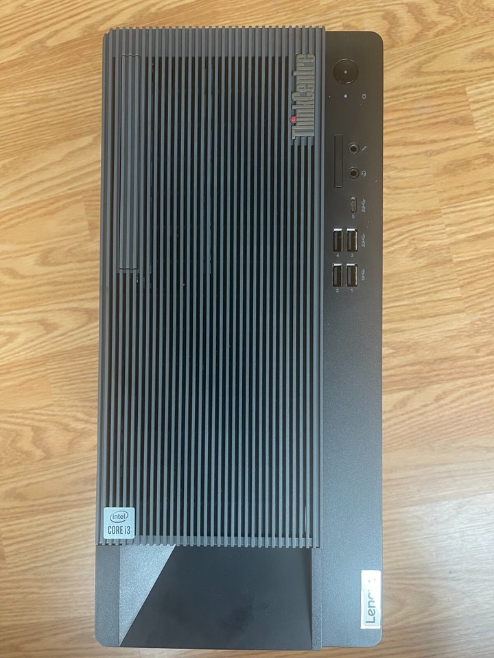 Lenovo ThinkCentre M90t G3 Desktop Computer, i3-12500, 4GB/512GB, W10 ...