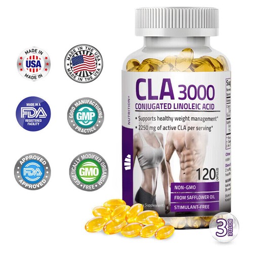 Cla 3000- Fat Burner, Appetite Suppressant, Weight Loss, Lean Muscle | eBay