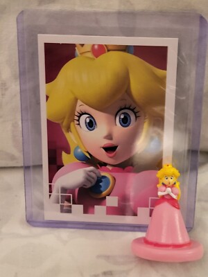 Princess Peach Token - Mario Gamer Monopoly Piece Figure and Card ...