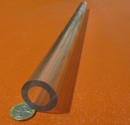 Kmac Polycarbonate Round Tube / Tubing 1.25" x .750" (1 1/4" x 3/4") x ...