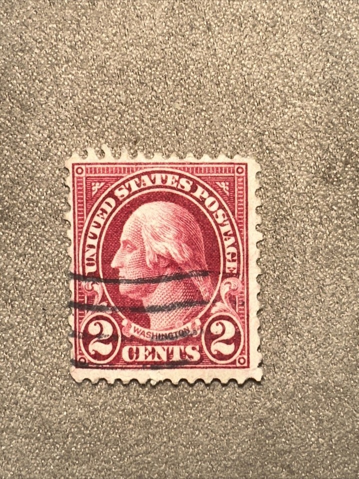 Very Rare George Washington Red Two 2 Cent Postage Stamp | eBay