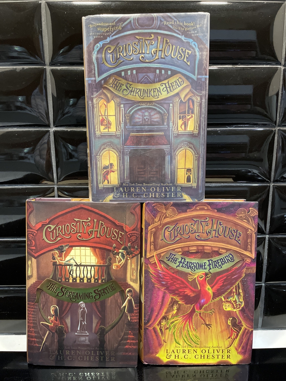 Lauren Oliver & HC Chester Curiosity House Trilogy: Complete Lot of 3 ...