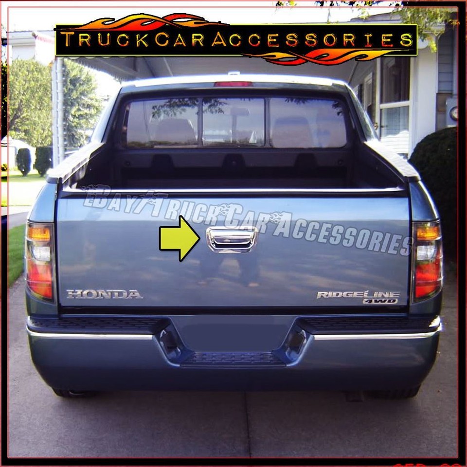 For HONDA Ridgeline 2006-07 08 09 10 11 12 13 14 Chrome Cover 4 handle ...