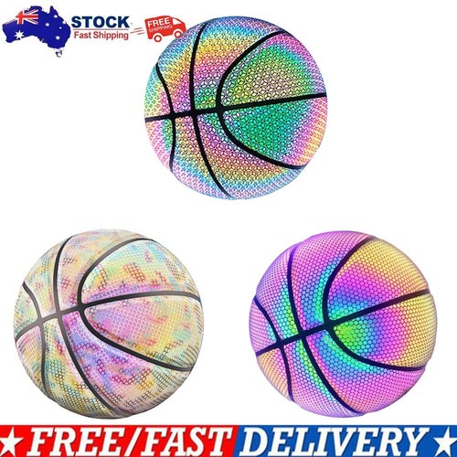 Luminous Basketball Bright Reflective Night Game Street PU Glowing ...