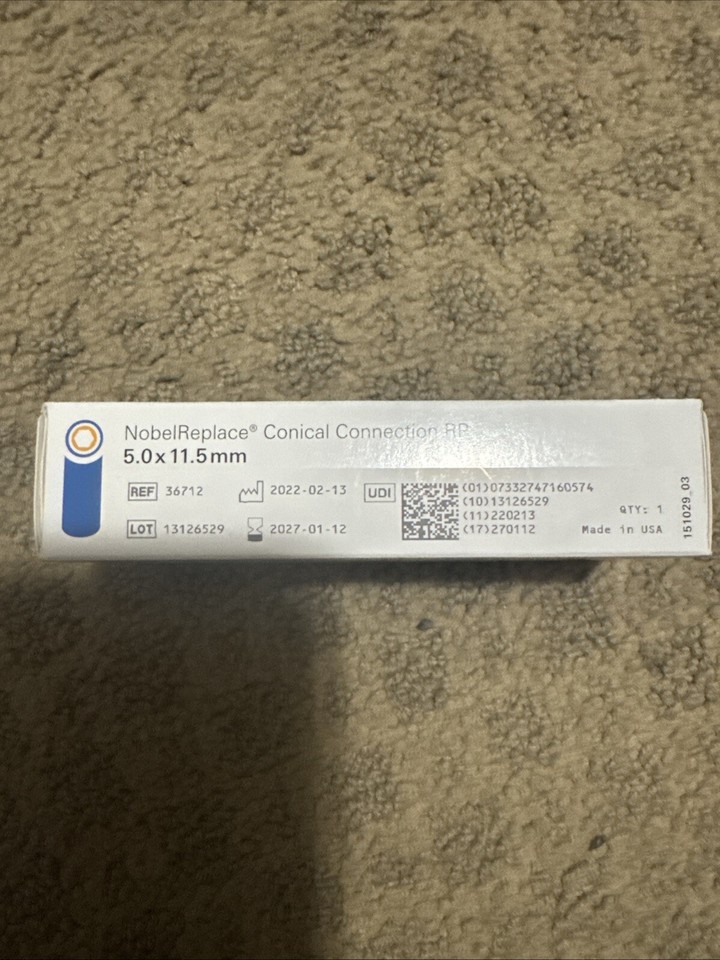 Nobel Replace Conical Connection RP 5.0 X 11.5mm | eBay