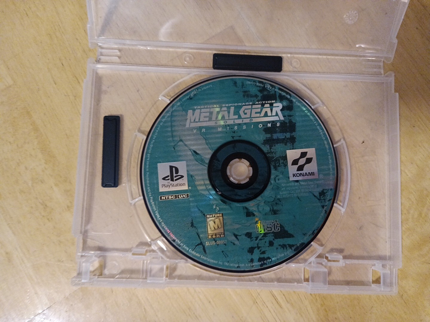 Sony PlayStation 1 PS1 Disc Only TESTED Metal Gear Solid: VR Missions ...